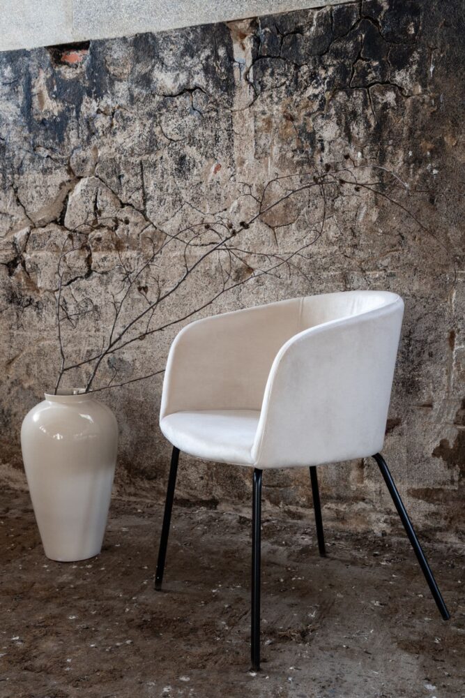 Berit & Lanzo Dining Chair + Round Dining Table Set – Mmilo Modern ...